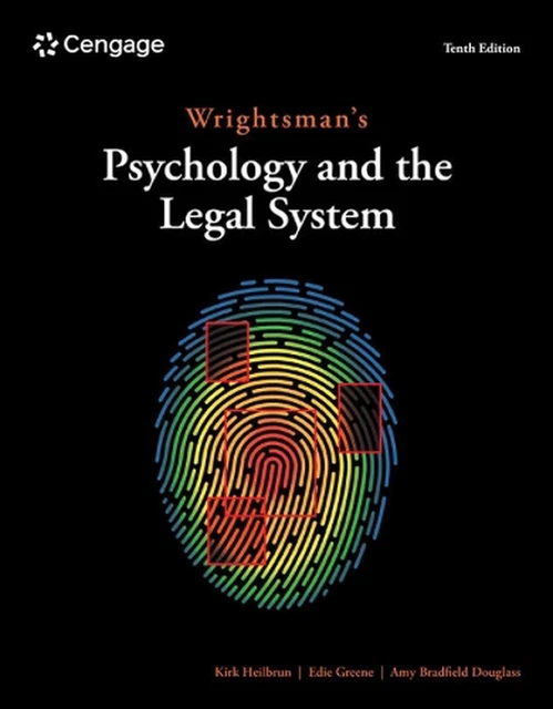 WRIGHTSMAN'S PSYCHOLOGY AND the Legal System par Edith Greene livre de ...