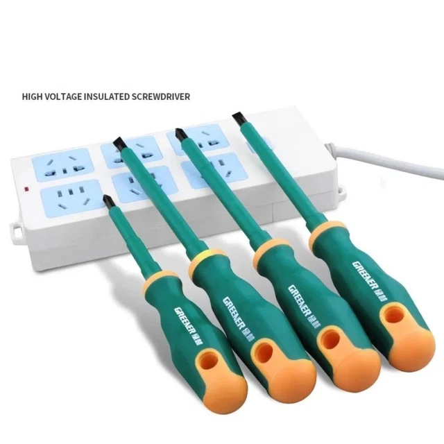 INSULATION INSULATED SCREWDRIVER Electrician Screwdriver Bit Circuit ...