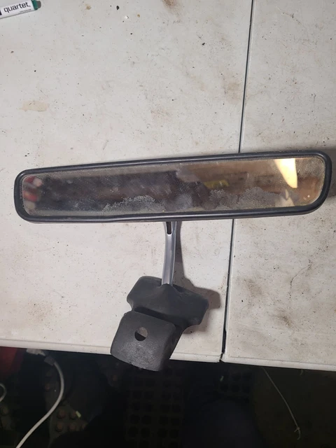 ORIGINAL BLACK 12& Rear View Mirror 69-71 Chevy Pontiac Chevelle GTO ...