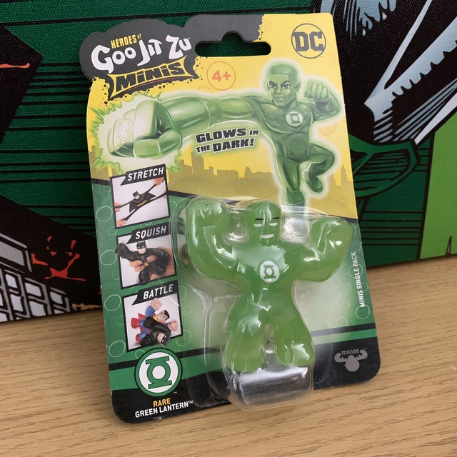 HEROES OF GOO Jit Zu Minis - DC - Rare Green Lantern - Glows In The ...