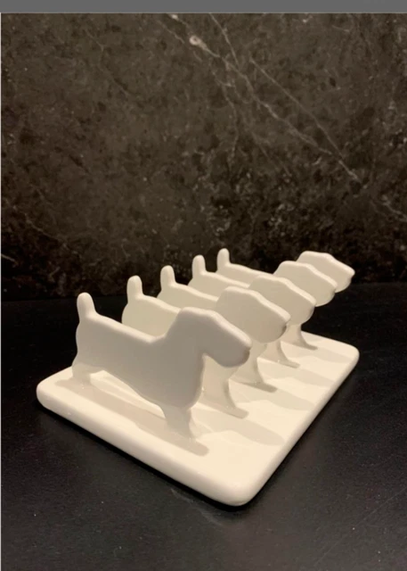 CATH KIDSTON BILLIE Ceramic Dog Toast Rack- Sealyham Terrier perfect ...