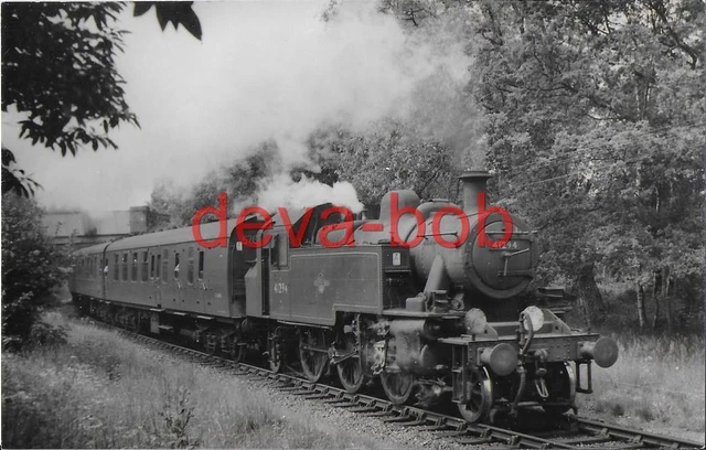 RAILWAY PHOTO LMS Ivatt 2MT 41294 2-6-2T Loco £3.75 - PicClick UK