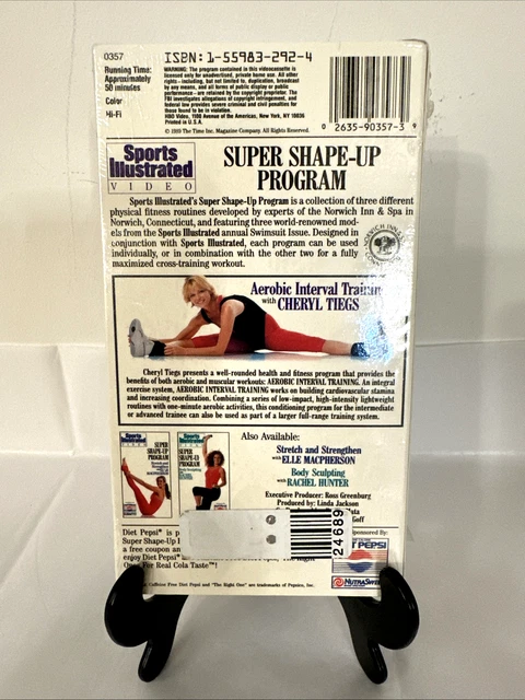 SPORTS ILLUSTRATED SUPER Shape Up Program VHS SEALED Watermarks HBO ...