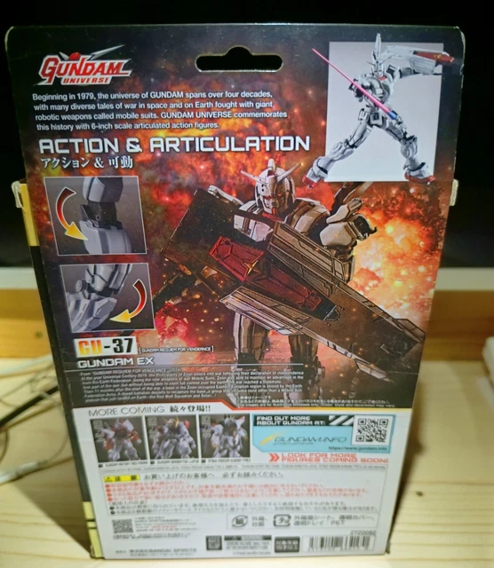 GUNDAM EX GU 37 BANDAI Figure Statue EUR 59,99 - PicClick IT