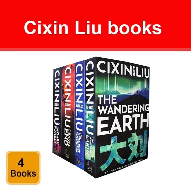 CIXIN LIU THE Three-Body Problem Trilogy 4 Books Collection Set Pack Fiction NEW £32.99 ...
