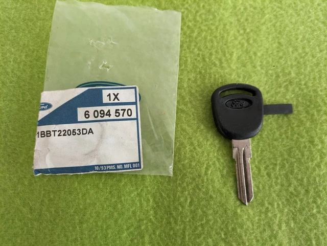 RARE GENUINE FORD Escort Mk3 XR3i RS1600i RS Turbo S1 Key Blank 6094570 ...