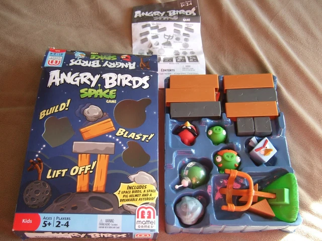 ANGRY BIRDS SPACE Game by Mattel Ages 5+ £4.80 - PicClick UK
