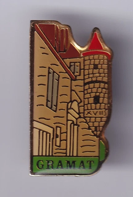 RARE PIN'S PINS.. Tourism Castle Castle City Medieval Lot Gramat 46 ~Fh ...