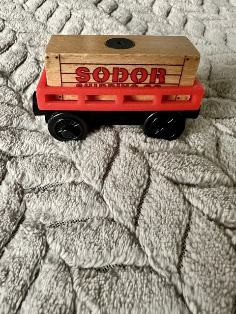 BRIO STYLE THOMAS The Tank Engine Wooden Magnetic CARGO CAR + SODOR ...