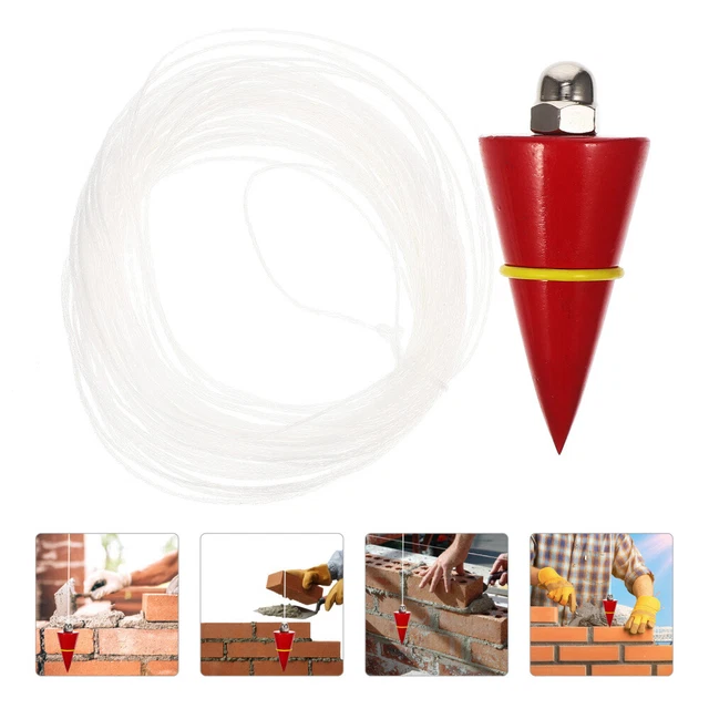PLUMB LINE LEVEL Straight Level Setter Vertical Building Measuring Tool ...
