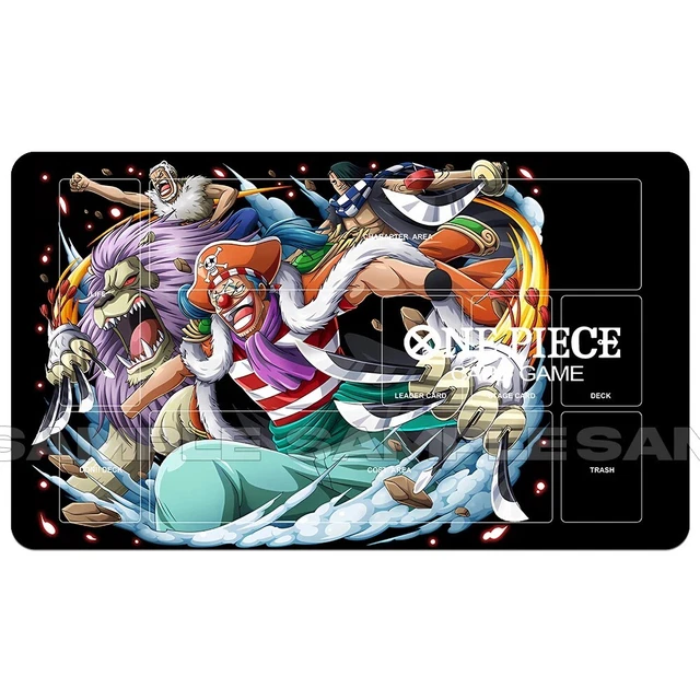 ONE PIECE BUGGY The Clown Playmat With Zones OPCG TCG Card Game Comic ...