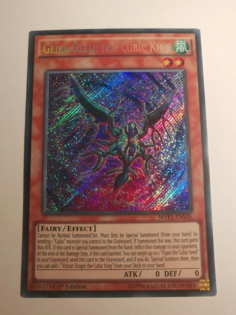 YU-GI-OH - 1X Geira Guile il Re Cubico - MVP1 - Il lato oscuro delle ...
