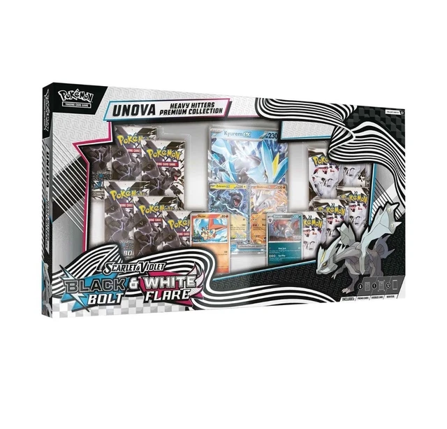 POKÉMON TCG UNOVA Heavy Hitters Premium Collection (SV Black Bolt ...