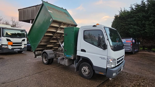 MITSUBISHI FUSO CANTER Alloy Tipper Arborist ( Tree Surgeon )1 owner ...