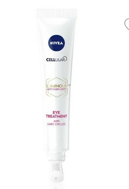 NIVEA CELLULAR LUMINOUS630 Anti-Dark Circle Eye treatment Cream 15ml×2 ...