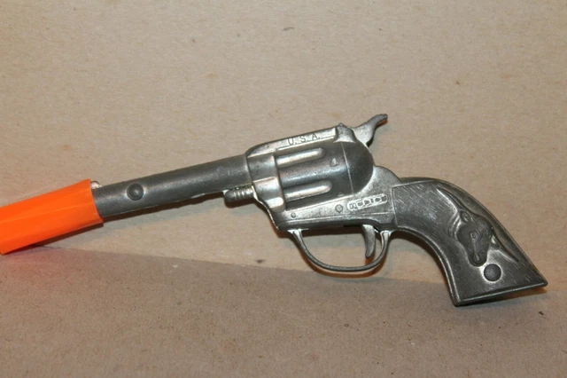 VINTAGE HUBLEY 1950'S Diecast Tex Western Toy Cap Gun $17.95 - PicClick