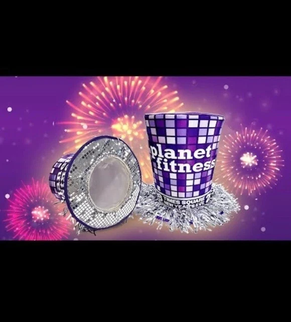 2026 NEW YEAR'S Eve Times Square Planet Fitness Party Hat NYE Ball Drop ...