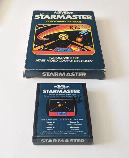 ATARI 2600 STARMASTER Complete Box Manual Game $19.99 - PicClick CA