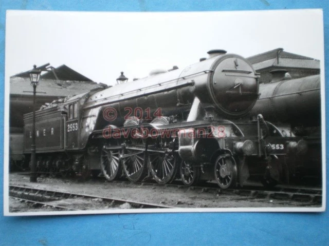 PHOTO LNER Ex Gnr Gresley Class A1 4-6-2 60054 2553 'Prince Of Wales' £ ...