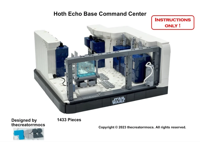 LEGO® ECHO BASE Command Center Diorama MOC - Digital Instructions Only ...