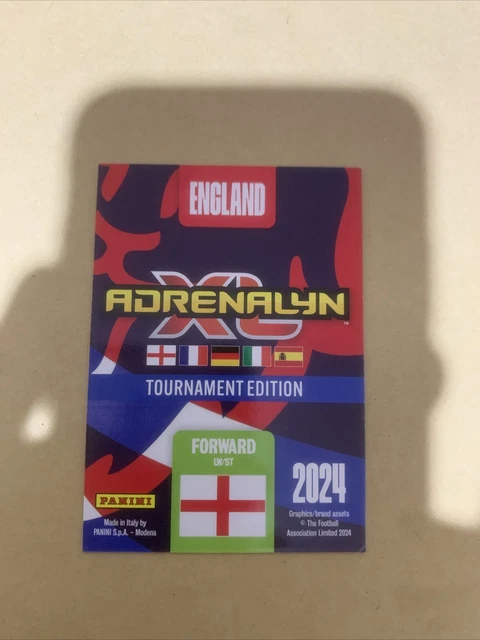 CARTA MARCUS RASHFORD EURO 2024 ENGLANDIA Adrenalyn Rush # 72. Nuovo ...