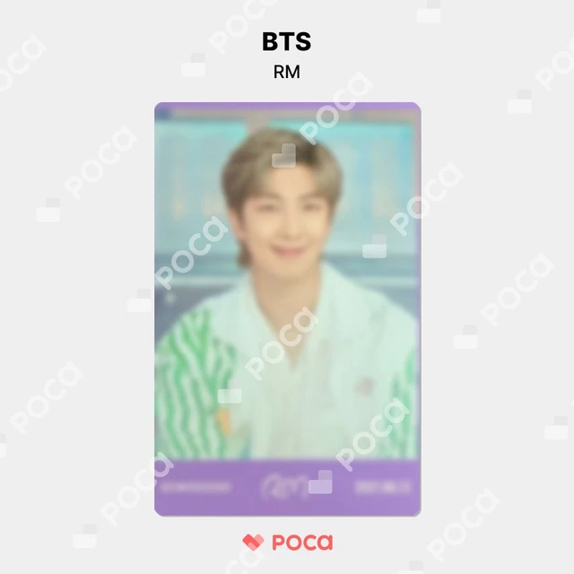 [BTS RM] BTS 2021 MUSTER SOWOOZOO Mini Photo Card Photocard EUR 5,27 - PicClick FR