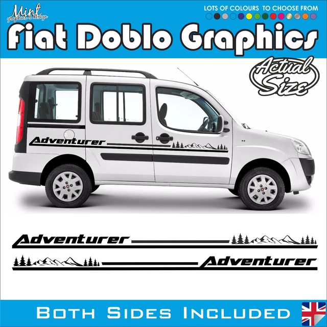 FIAT DOBLO MICRO CAMPER Berlingo Mini van Motorhome GRAPHICS DECALS ...