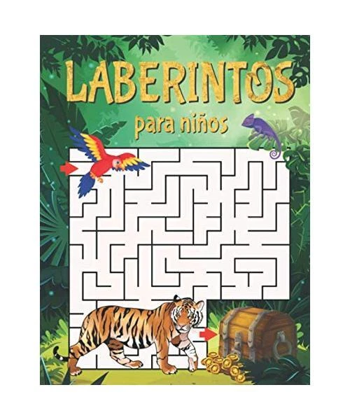 LABERINTOS PARA NIÑOS: Libro de Actividades con 40 Divertidos y Educativos Romp £8.88 - PicClick UK