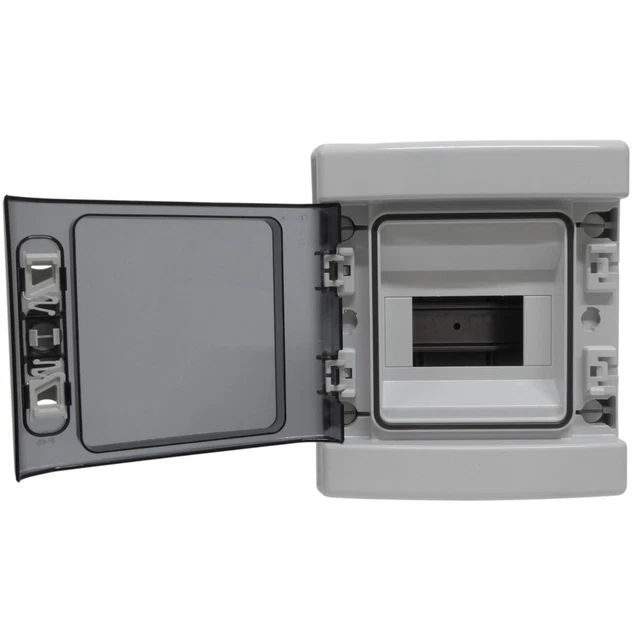 6 WAY CONSUMER Unit DIN Rail Distribution Enclosure Box IP65 ...