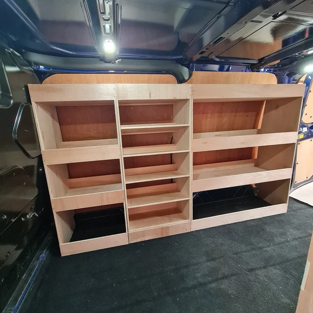 FORD CUSTOM VAN Racking SWB and LWB Super Wide £227.85 - PicClick UK