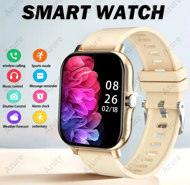 GOLDEN SPORT SMART Watch TB39 5V Full Touch Screen £22.00 - PicClick UK