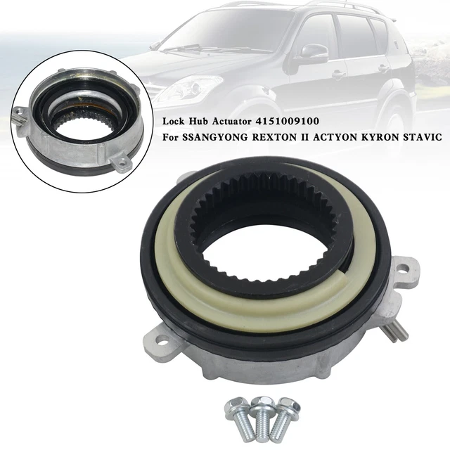 LOCK HUB ACTUATOR 4151009100 For SSANGYONG REXTON II ACTYON KYRON ...