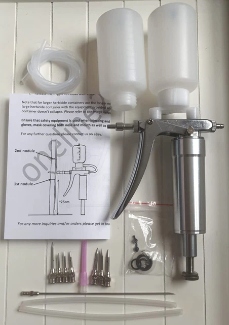 PROFESSIONAL 2025 JAPANESE Knotweed Injector Syringe Killer with 9 ...