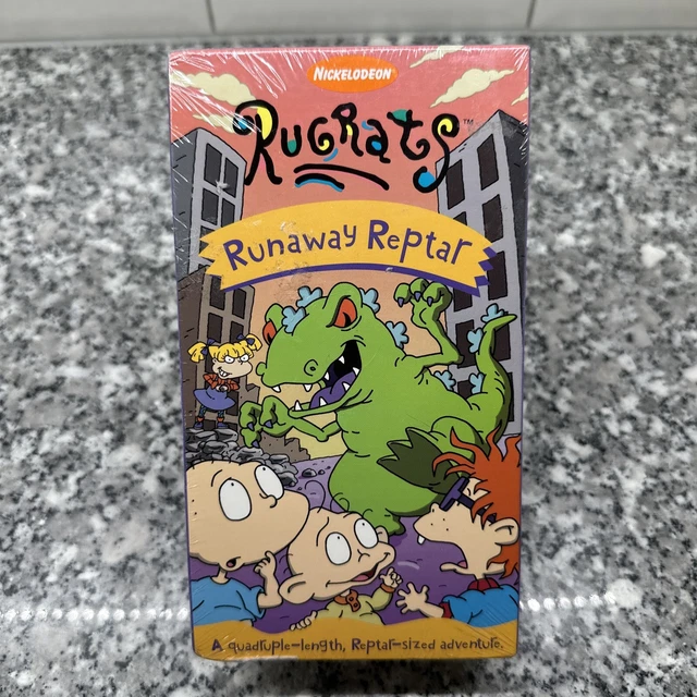 RUGRATS VHS RUNAWAY Reptar Vintage 90s Nickelodeon Cartoon - Brand New ...