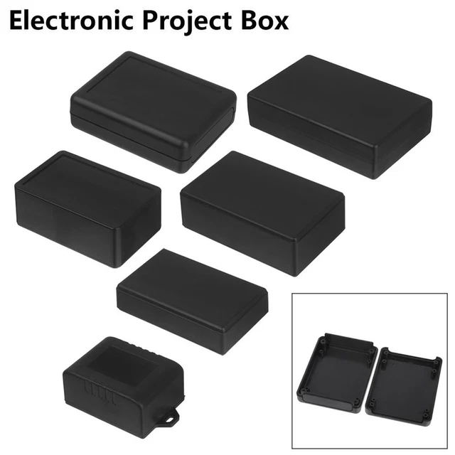 ELECTRONIC PROJECT BOX Waterproof Cover Project Enclosure Boxes ...