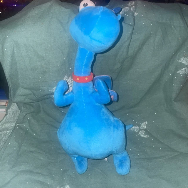 DISNEY DOC MCSTUFFINS Stuffy Blue Dinosaur Plush Toy £5.00 - PicClick UK