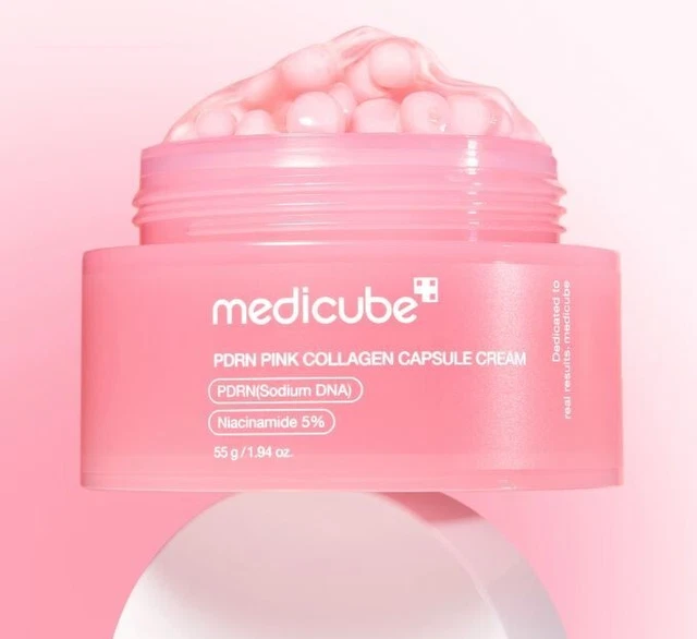 MEDICUBE PDRN PINK Collagen Capsule Cream 55g 2025 NEW, Blemish&Toning ...