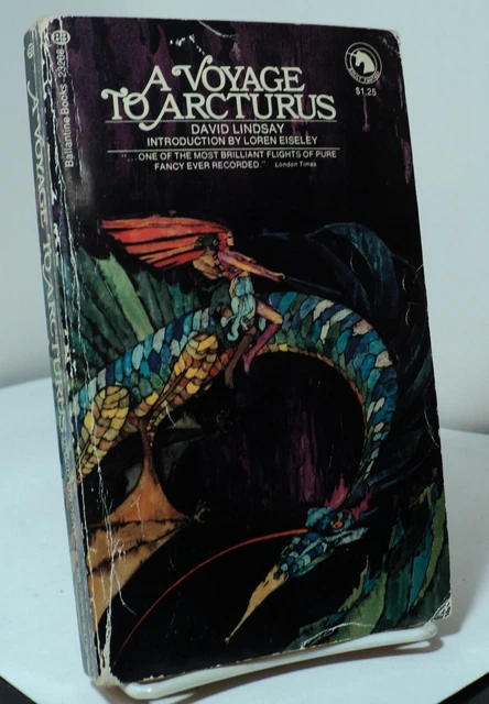 VOYAGE TO ARCTURUS by David Lindsay - Ballantine Adult Fantasy - 1973 ...