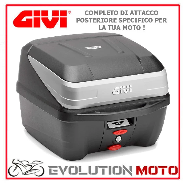 KIT BAULETTO B32 Bold Givi + Sr3112 + M5M Per Suzuki Dl 650 V Strom ...