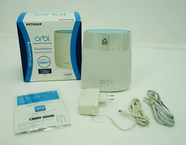 NETGEAR ORBI RBR20-100PES Tri-band WiFi Router EUR 99,00 - PicClick DE