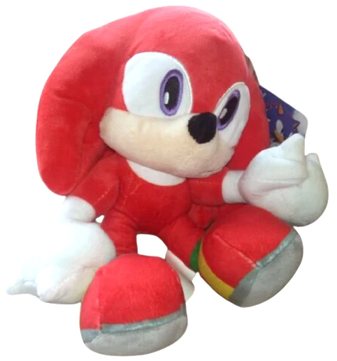SEGA SONIC HEDGEHOG 30cm Red Knuckles Stuffed Cuddly Soft Toy Plush Kid ...
