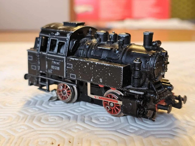 TRIX H0 ++ Dampflok BR 80 018 der DB ohne OVP -defekt EUR 5,55 ...