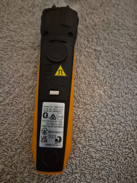 TESTO 510I DIGITAL Manometer - Bluetooth Differential Pressure Gauge ...