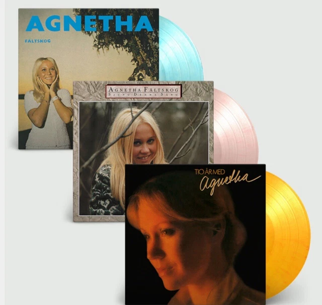 ABBA - AGNETHA Faltskog - Limited Edition (2000) Numbered Vinyl Set ...