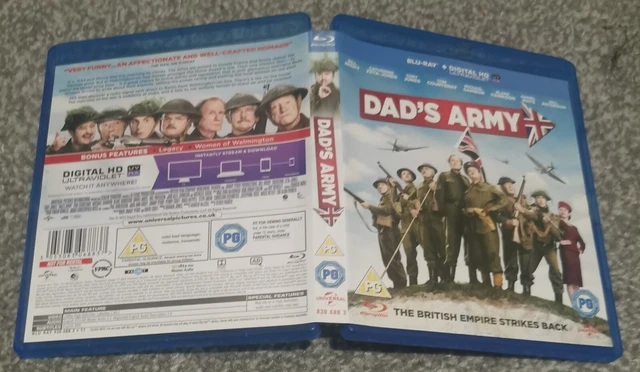 DAD'S ARMY BLU-RAY Disc War Comedy Drama Film Movie Bill Nighy Daniel ...