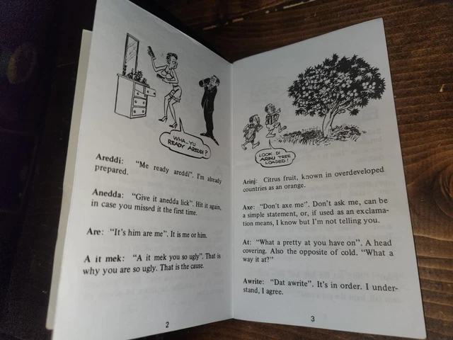 BOOK HOW TO Speak Jamaican Slang Patois Ken Maxwell Illustrated #1 ...