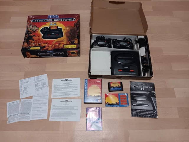 RARE CONSOLE SEGA megadrive II pack roi lion fr complete EUR 449,99 ...