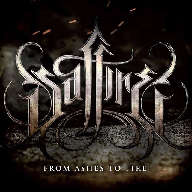SAFFIRE FROM ASHES to Fire Heavy metal mélodique CD comme neuf, parfait ...