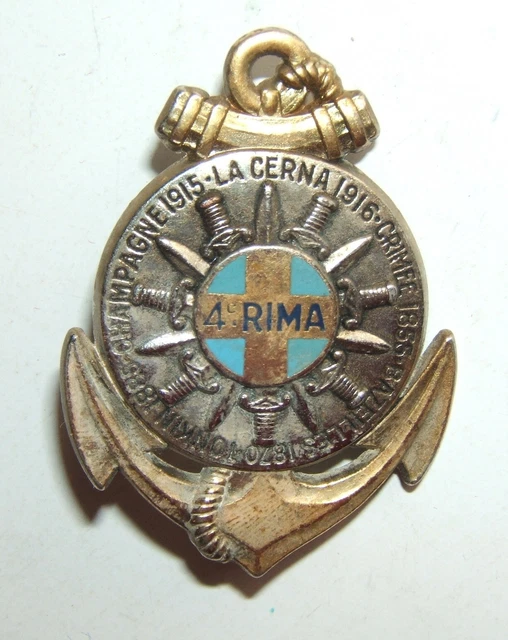 INSIGNE 4° REGIMENT D'INFANTERIE DE MARINE - 4° RIMA - Drago EUR 5,00 - PicClick FR