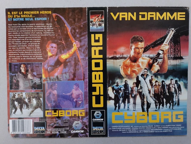 JAQUETTE VHS - Cyborg - Vhs Sleeve - Jean-Claude Van Damme - Cannon EUR 7,00 - PicClick FR